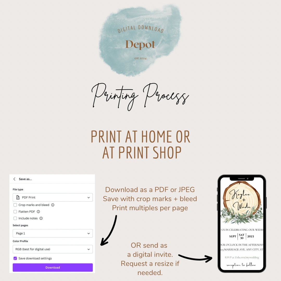 Flutter & Twirl Birthday Invitation Template, Editable Instant Download ...