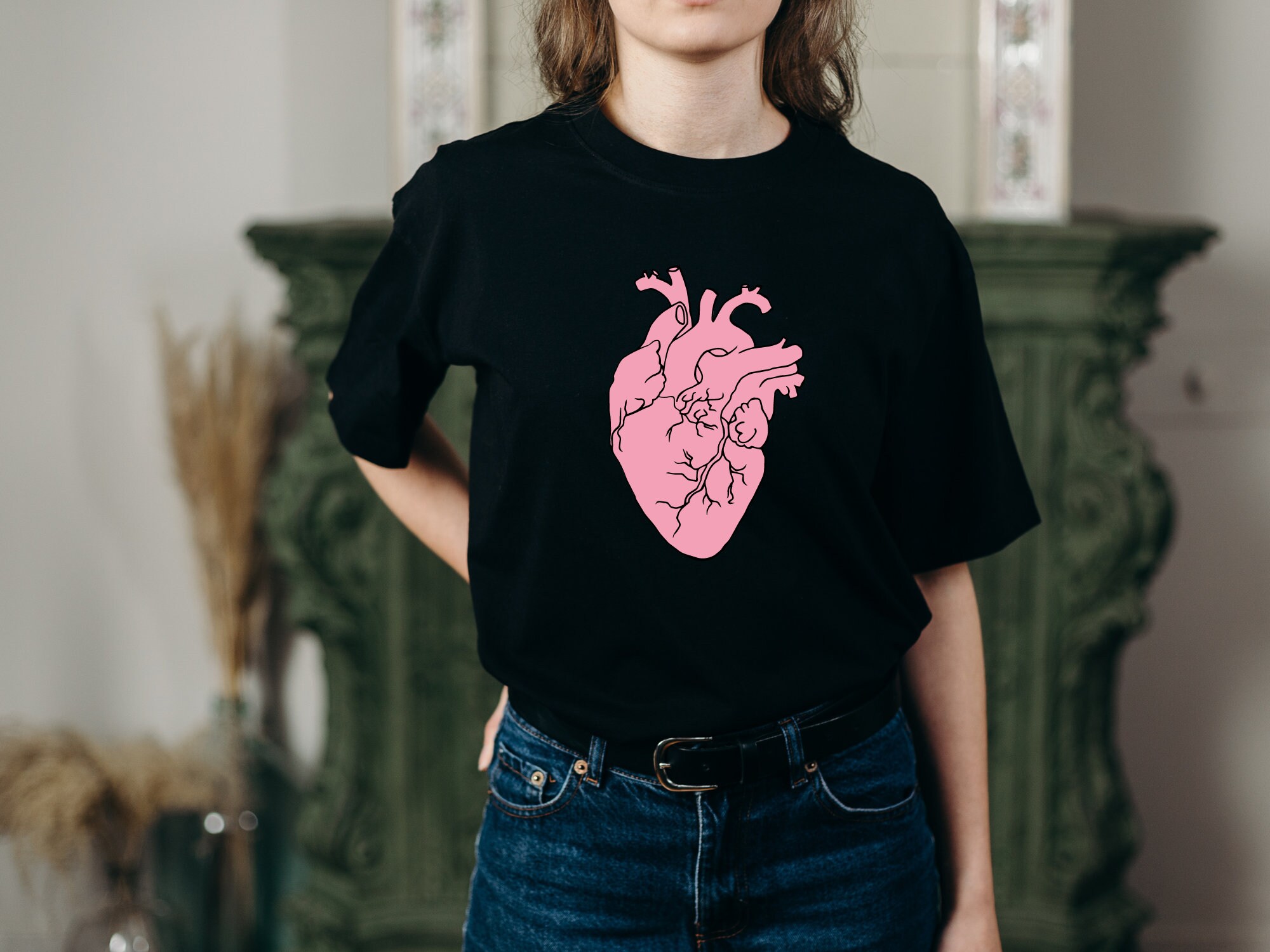 Anatomical Heart Svg, Cardiac Svg, Medical Heart Silhouette, Anatomical ...