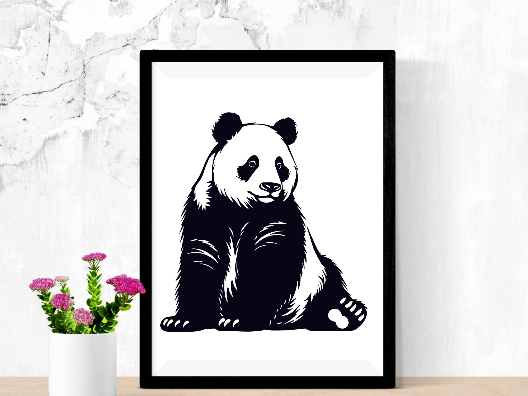 PANDA SVG, Cute PANDA Svg, Cartoon Panda Svg, Panda Clipart, Panda Svg ...