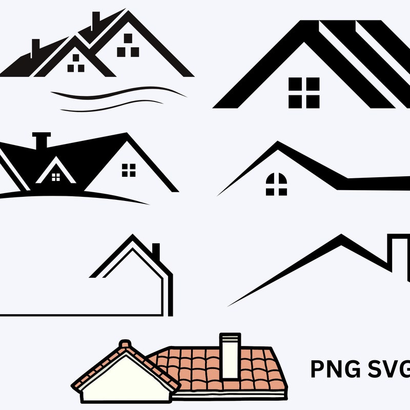 Roofing Svg - Etsy