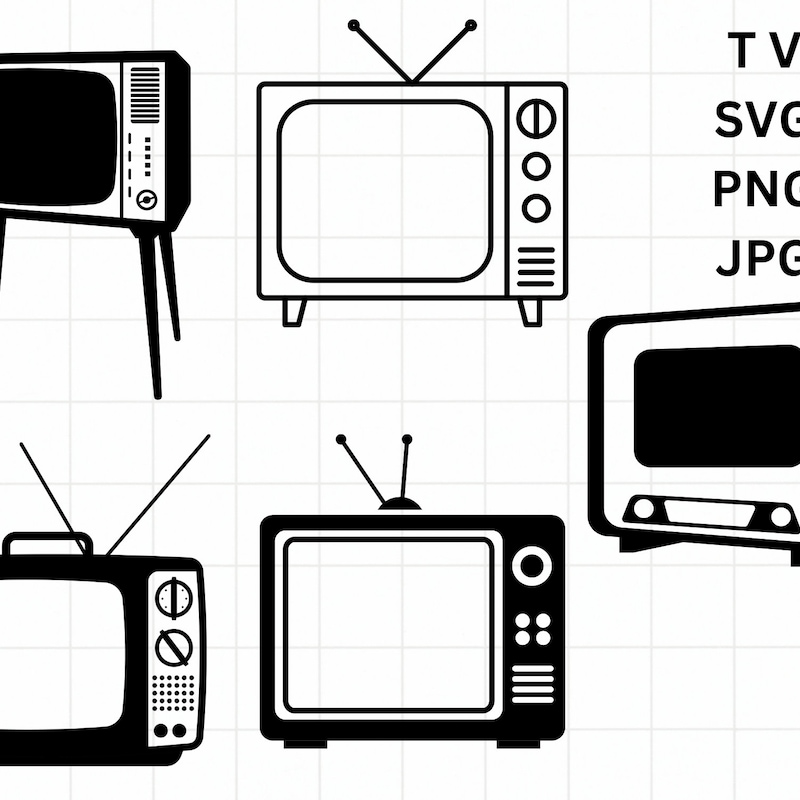 Svg Tv - Etsy