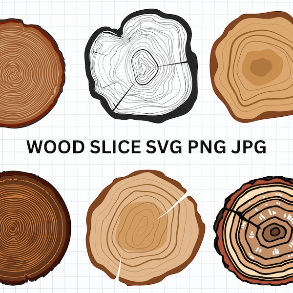 Tree Rings Svg - Etsy