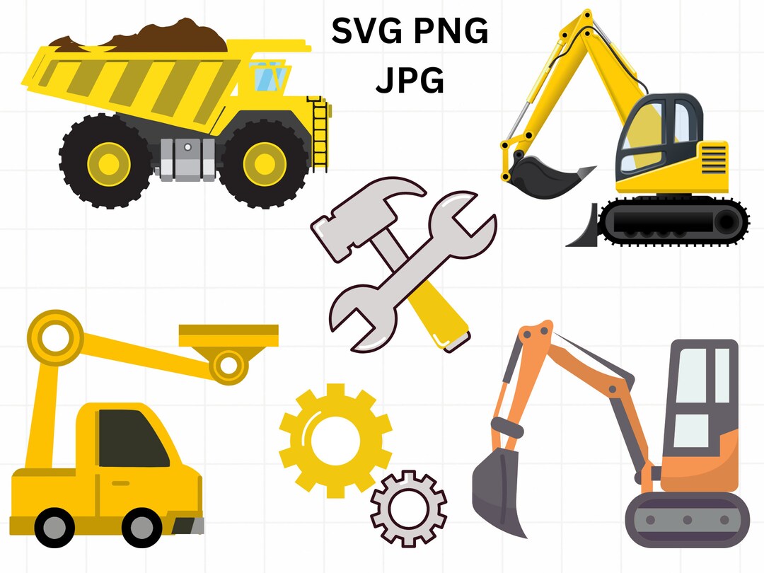 Construction Svg, Construction Clipart, Construction Png, Dumb Truck ...