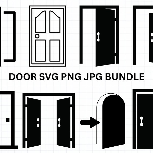 Open the Door Svg - Etsy