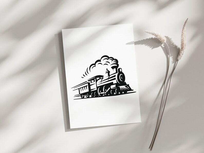 Train Svg, Train Svg Files, Train Clipart, Steam Train Svg, Train Png ...