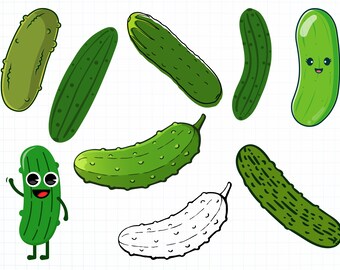 Pickles Svg Bundle, Pickles Lover Svg, Pickle Svg, Pickle Png, Cucumber Svg, Pickles Vector ...