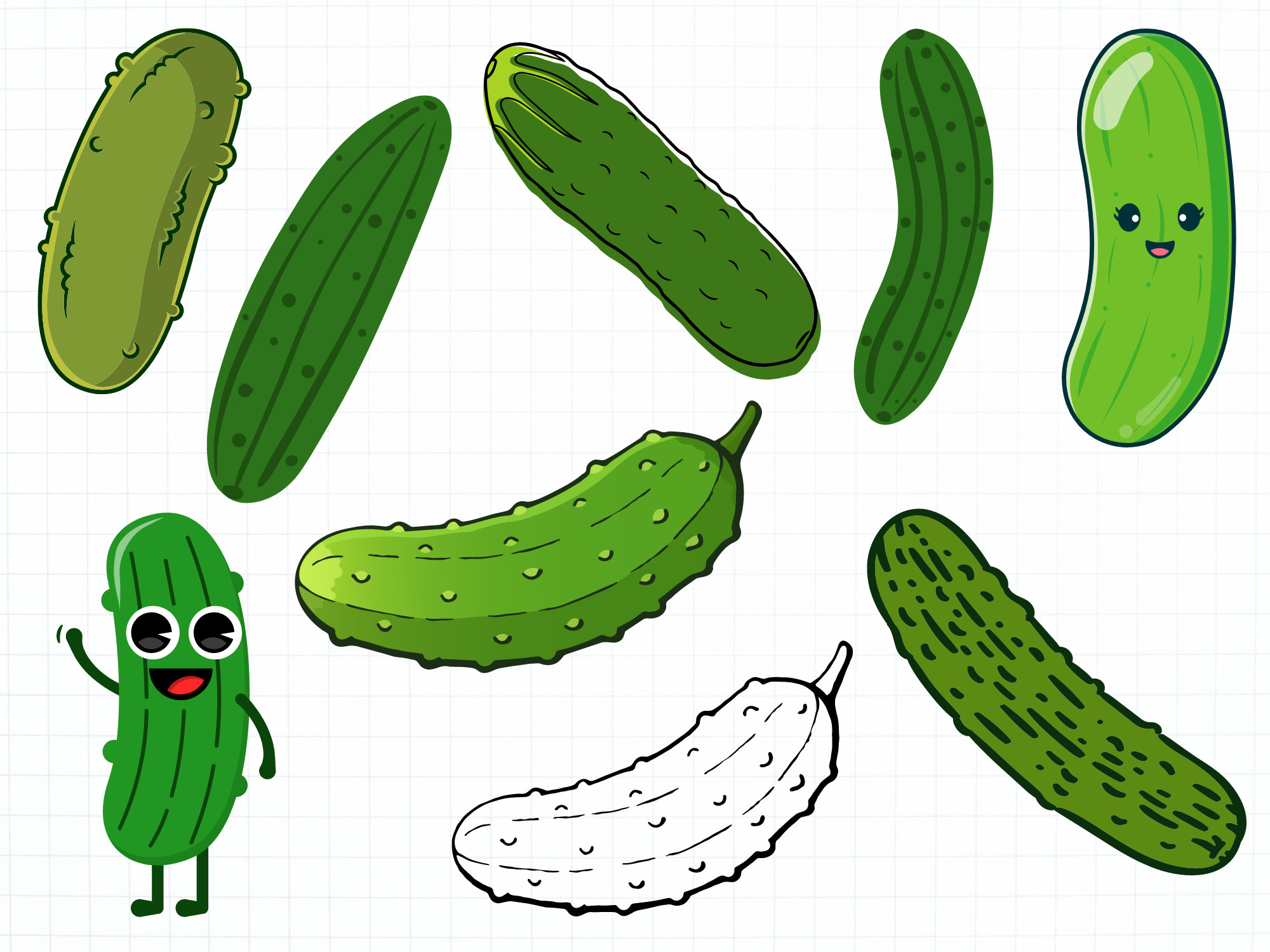 Pickles Svg Bundle, Pickles Lover Svg, Pickle Svg, Pickle Png, Cucumber ...
