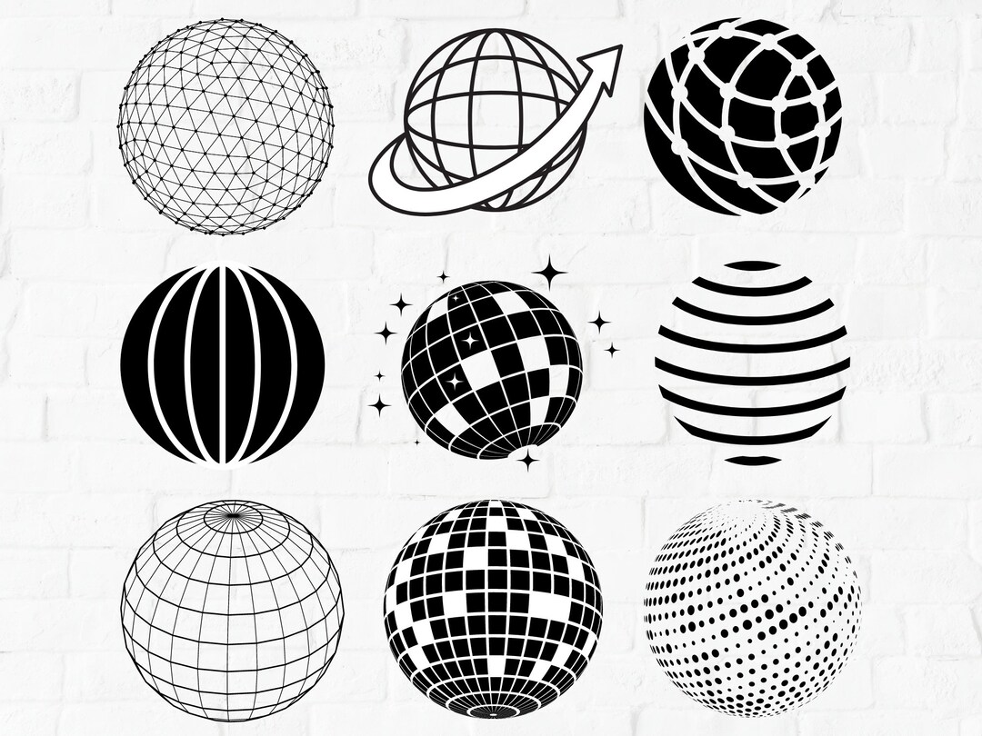 Sphere Svg Spheres Svg Sphere Cricut Svg Sphere Svg Bundle Sphere ...