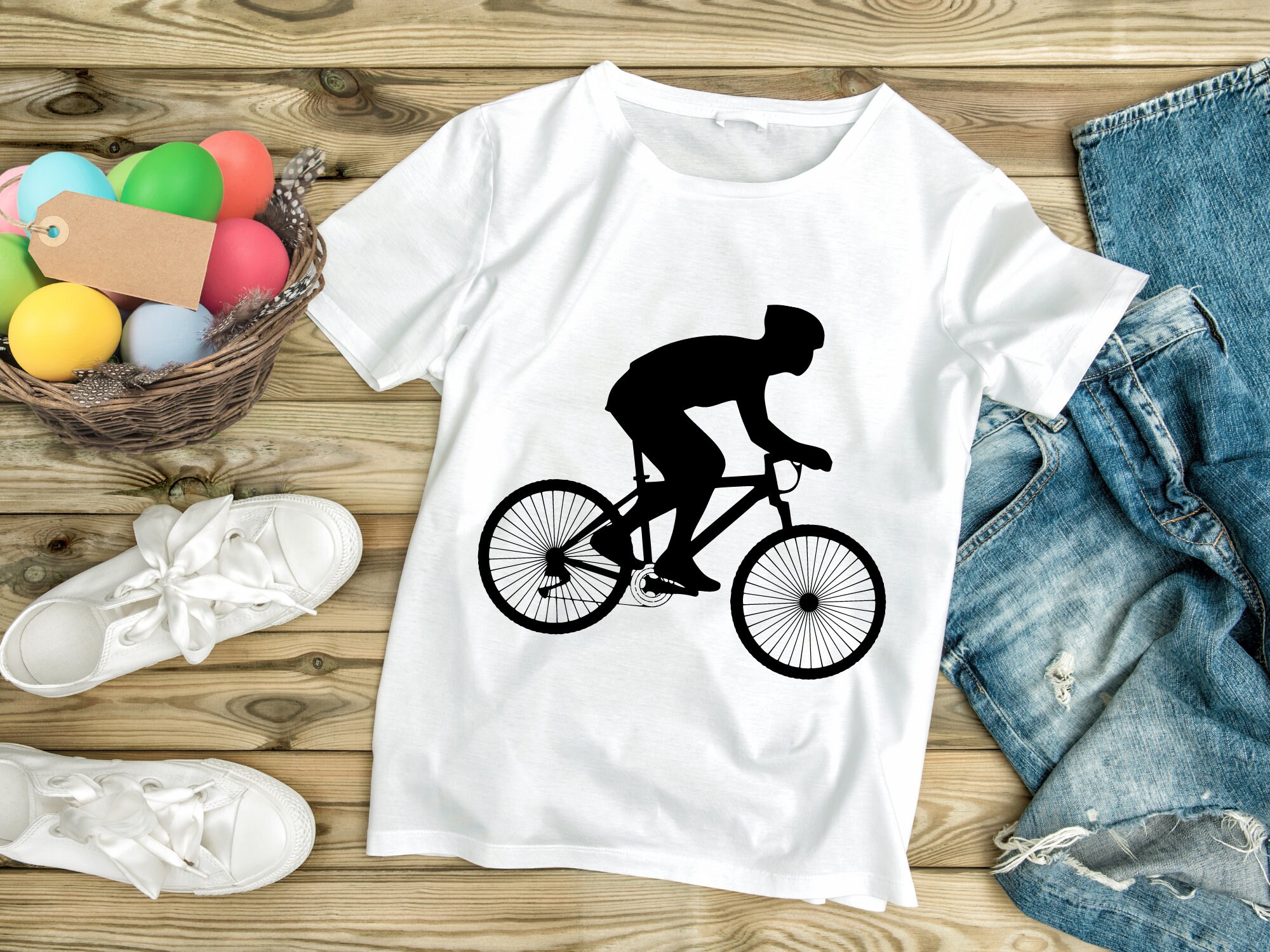 Bicycle Svg ,bike Svg, Bicycle Silhouette, Mountain Bike Svg Bundle ...