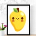 Mango SVG | Mango PNG | Mango Digital Downloadable | Mango Fruit Clip ...