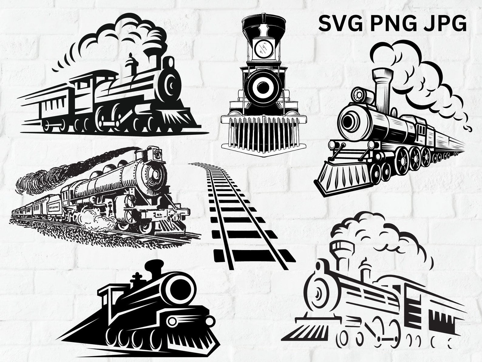 Train Svg, Train Svg Files, Train Clipart, Steam Train Svg, Train Png ...