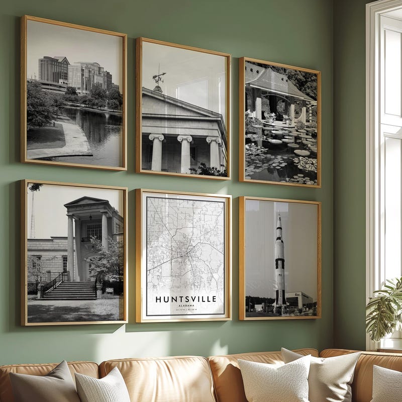 Alabama Huntsville Print - Etsy