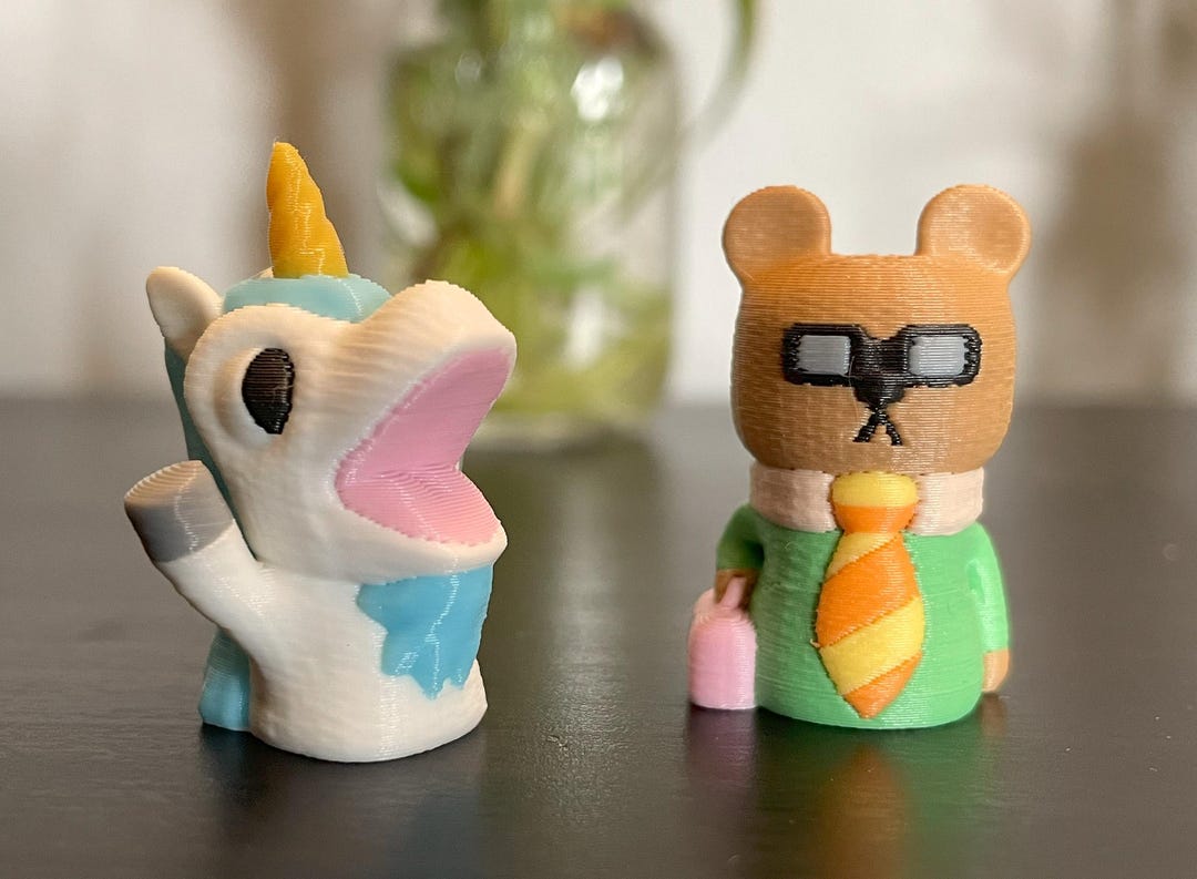 Unicorn Horse & Lawyer Bear Sized for Bluey Playsets - Etsy