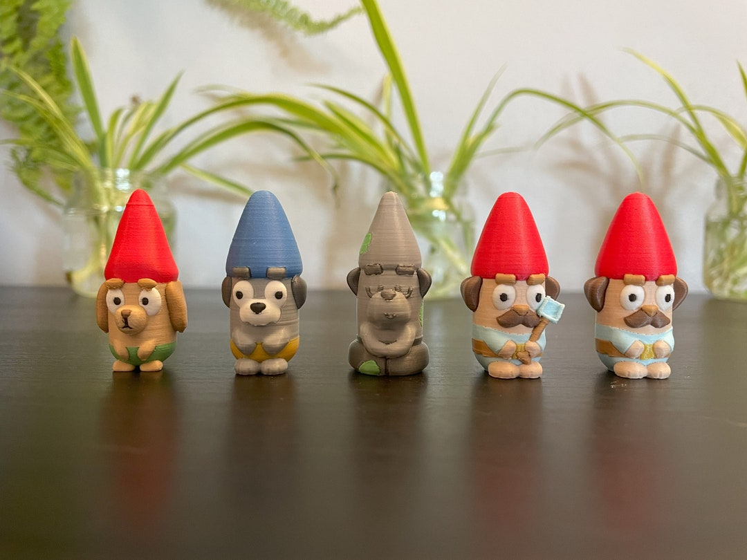 Gnome Friends Sized for Bluey Playsets - Etsy