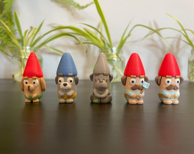 Gnome Friends Sized for Bluey Playsets - Etsy