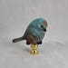 Cute Blue Teal Bird Electric Lighting Lamp Shade Finial new - Etsy