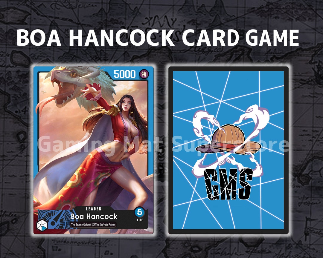 OP | OP07 Boa Hancock Blue Leader | Metal Card Anime Design - Etsy