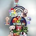 Personalized Dandys World Cake Topper | Shaker Cake Topper | Dandys ...
