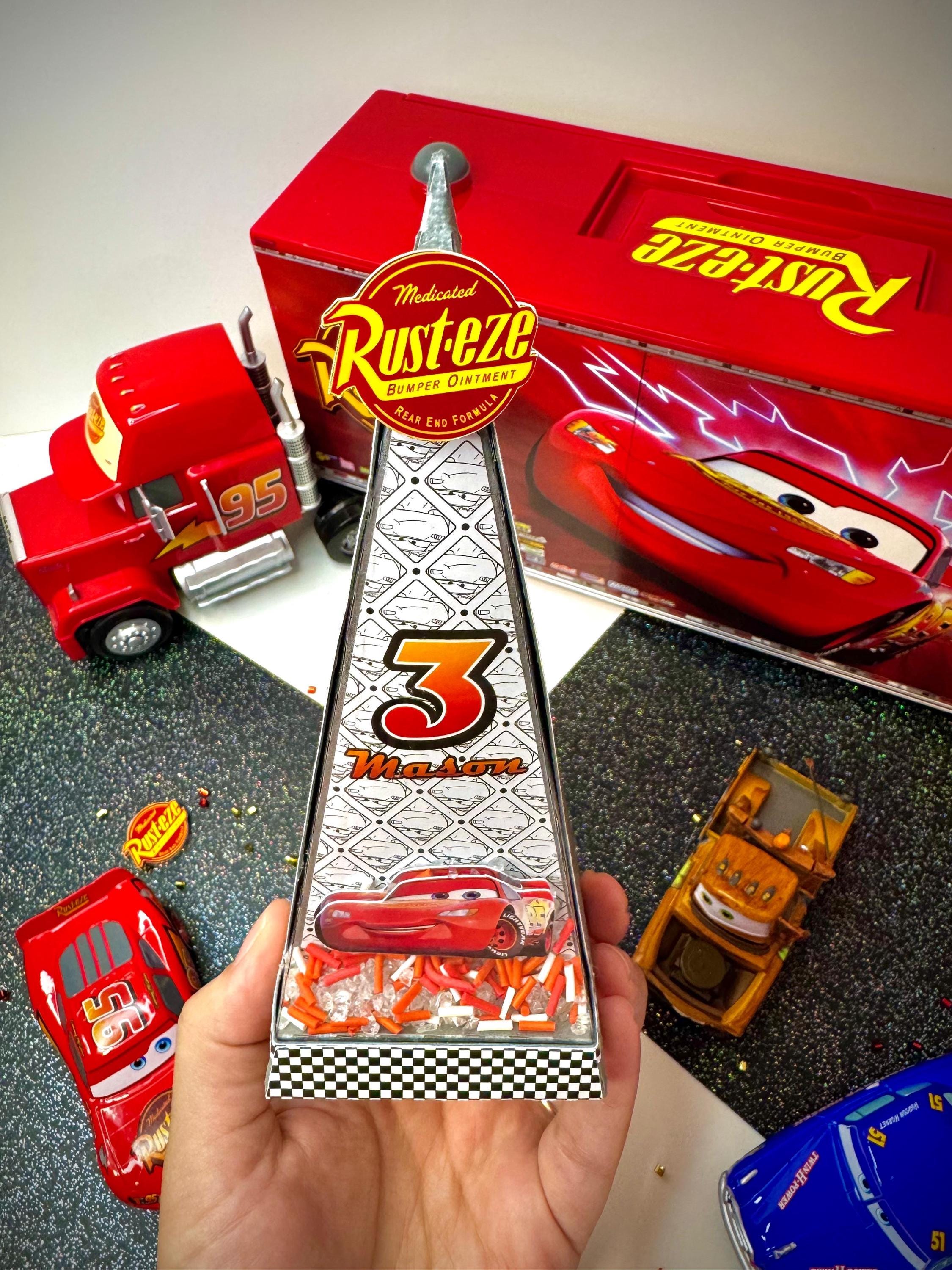 Shaker Lightning Mcqueen Candy Box | Lightning Mcqueen Party Decor ...