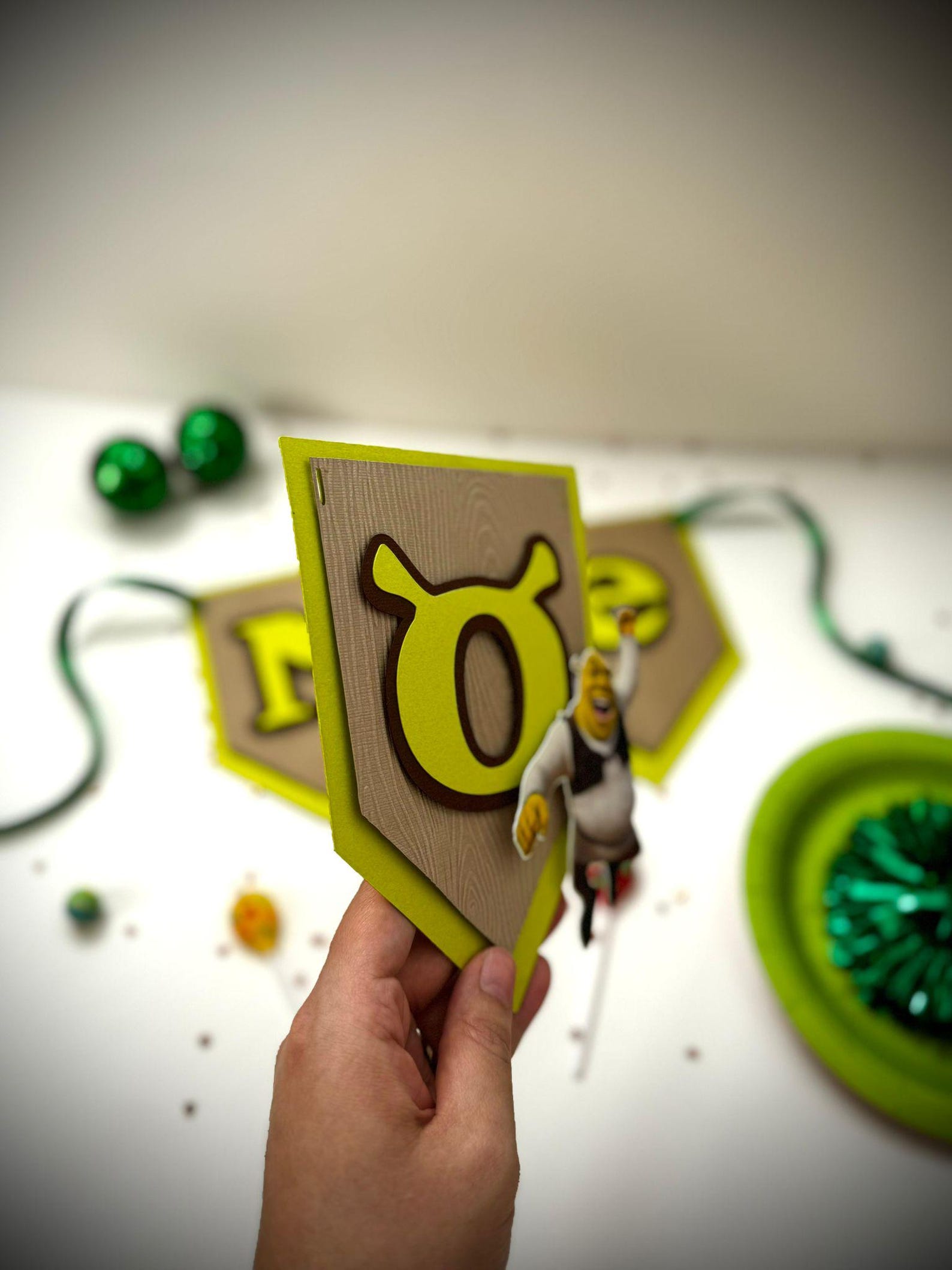 Shrek Birthday Banner Personalized – Party Decoration for Kids - Etsy