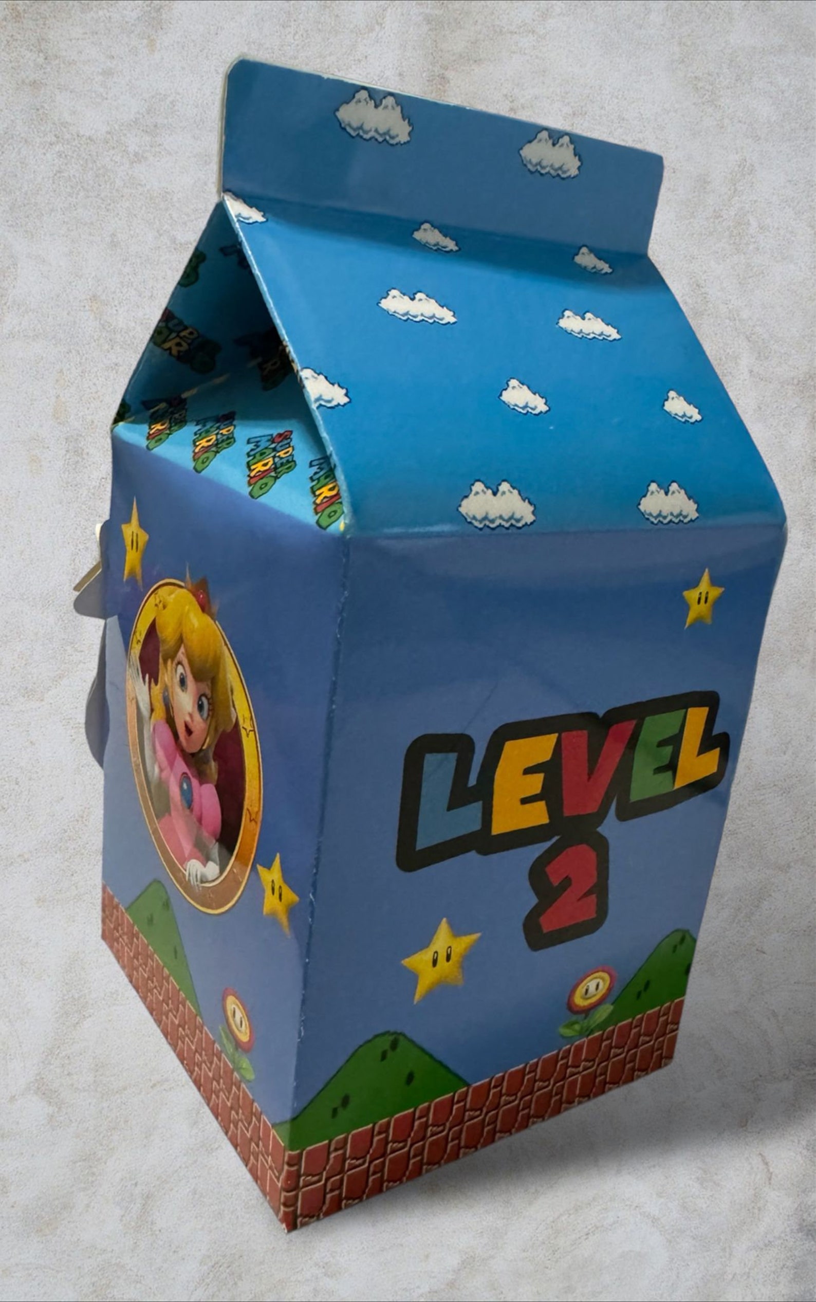 Mario Candy Box | Favor Boxes | Mario Birthday Party With Your Own Name ...