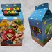 Mario Candy Box | Favor Boxes | Mario Birthday Party With Your Own Name ...
