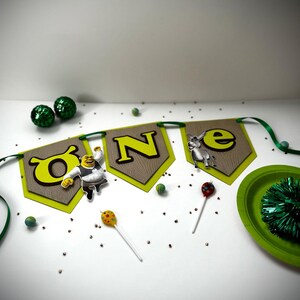 Shrek Birthday Banner Personalized – Party Decoration for Kids - Etsy