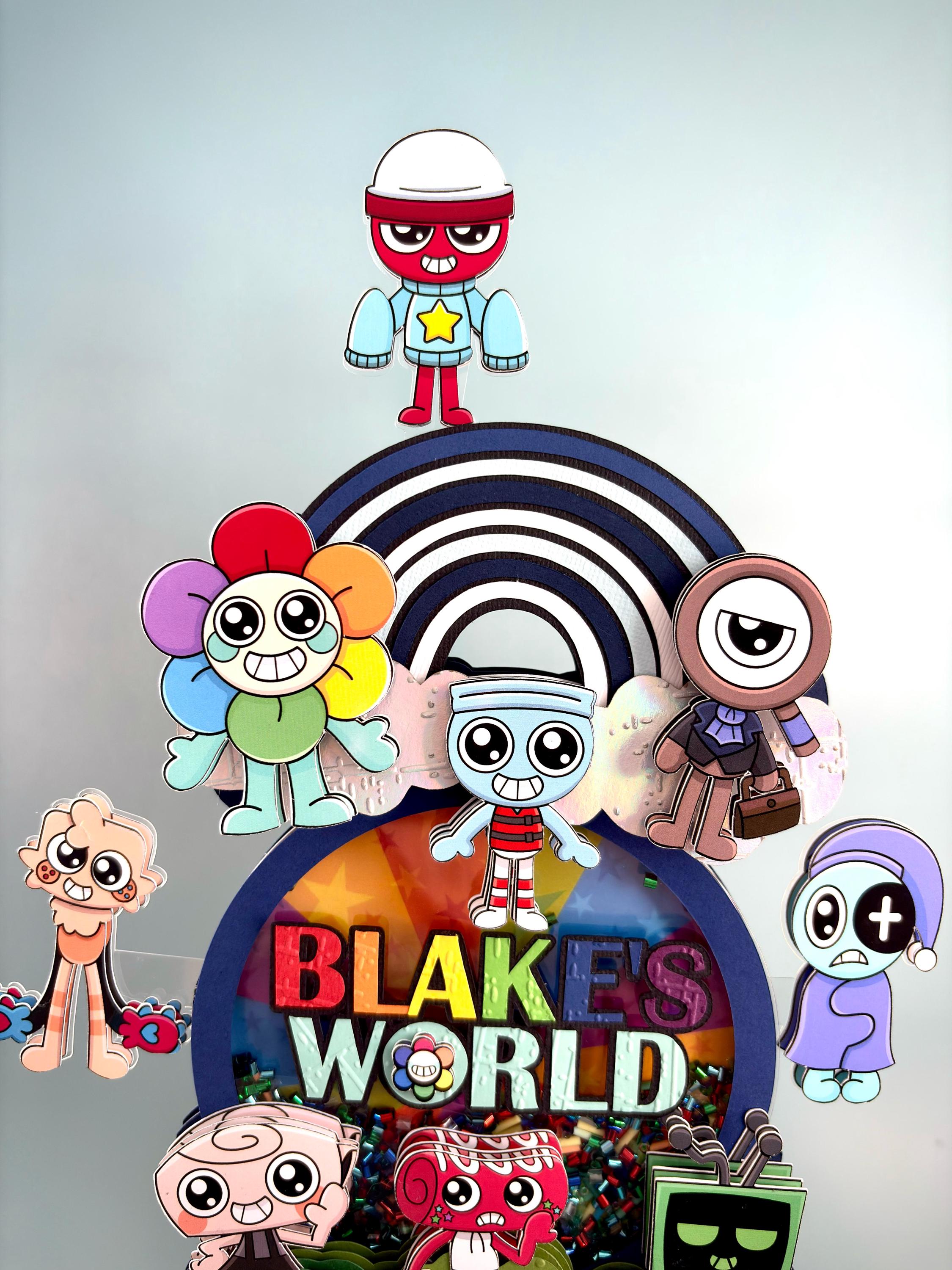 Personalized Dandys World Cake Topper | Shaker Cake Topper | Dandys ...