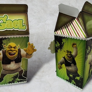 Shrek Candy Box | Shrek Birthday Party With Your Own Name - Etsy