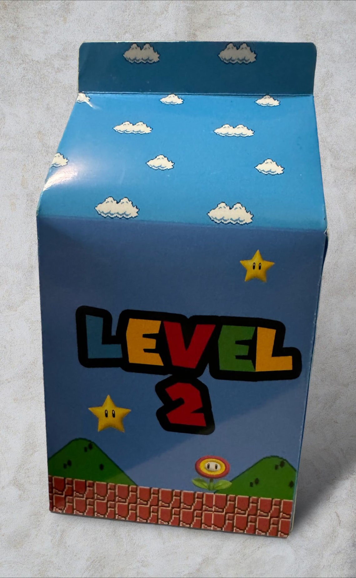 Mario Candy Box | Favor Boxes | Mario Birthday Party With Your Own Name ...