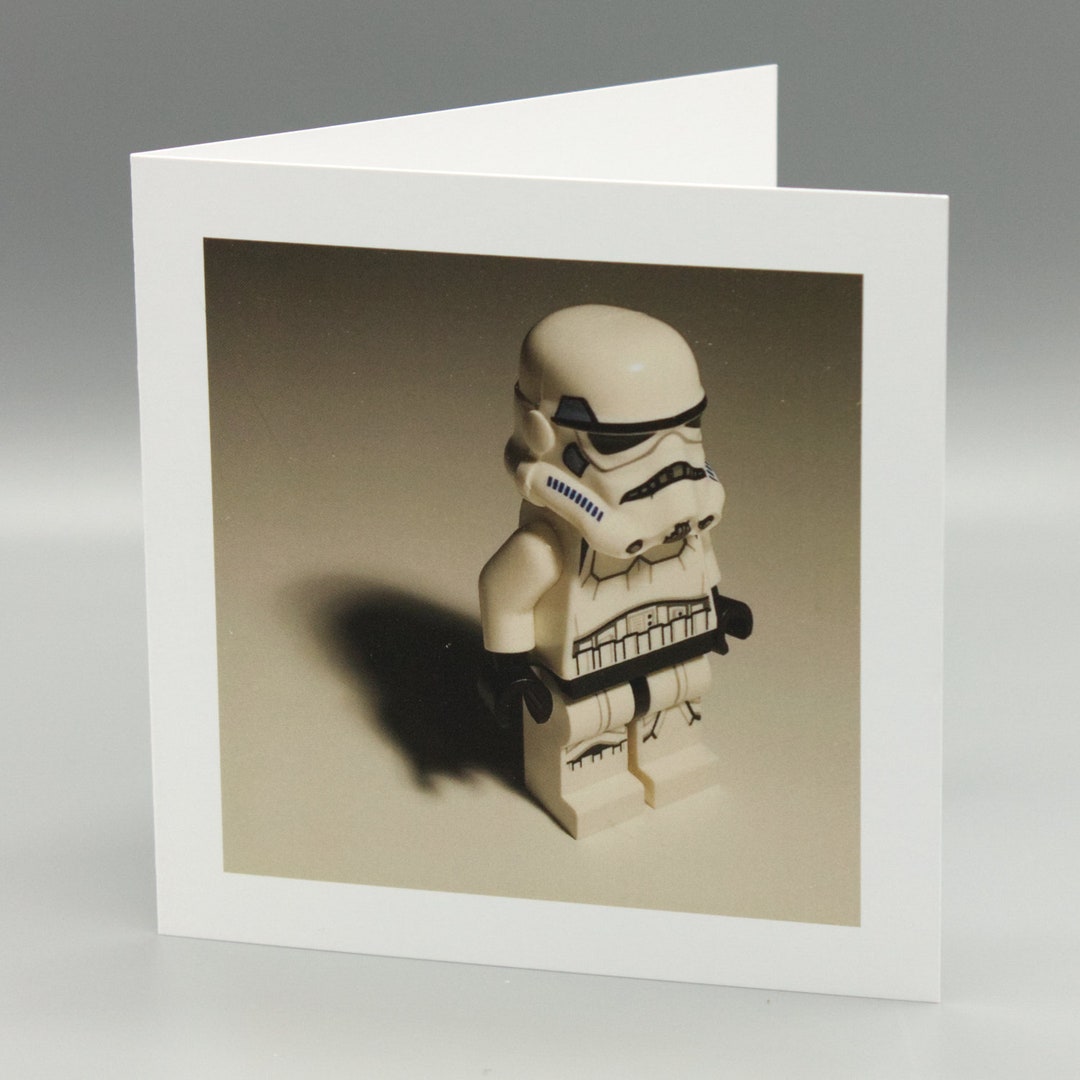 Stormtrooper Greeting Card. - Etsy