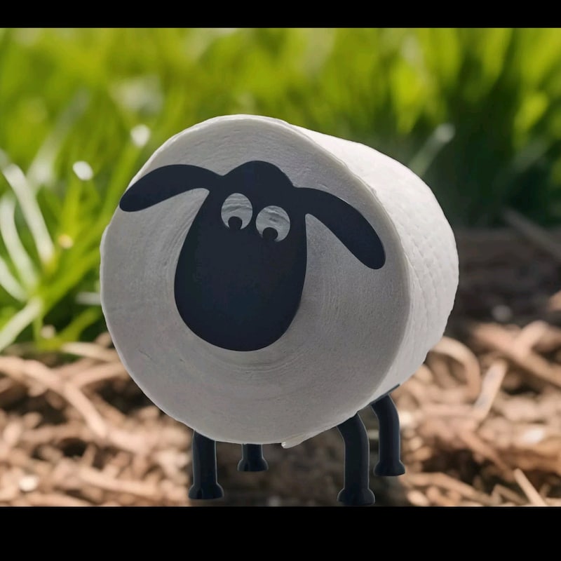 Sheep Toilet Roll Holder - Etsy UK