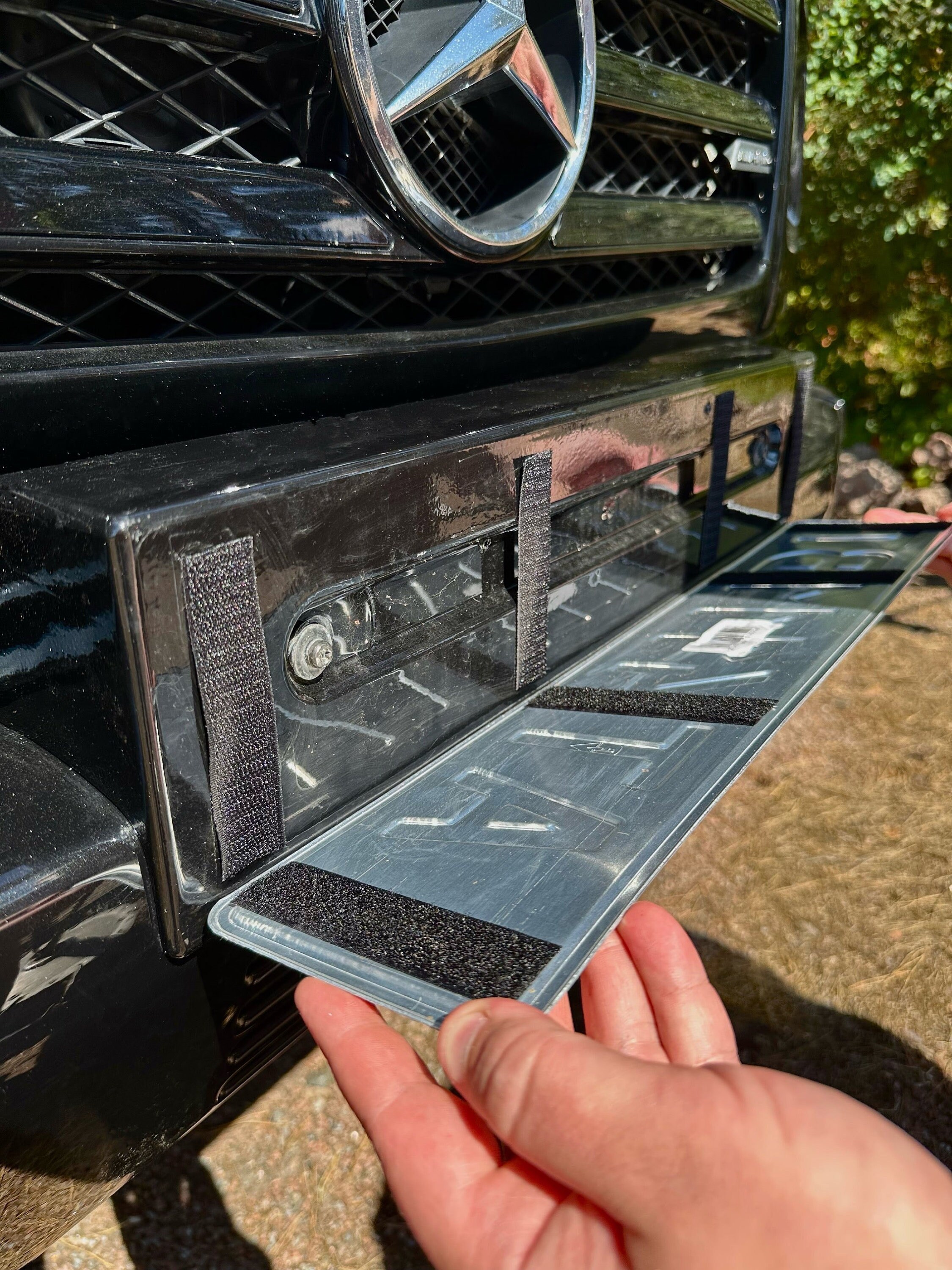 Frameless License Plate Mount Slim Tapes 1 Plate - Etsy