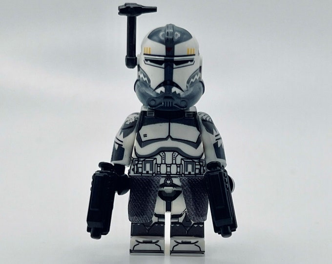 Commander Wolffe Phase 2 Custom Figure 104th Battalion Wolfpack Clone Trooper With Dc-17s - Etsy
