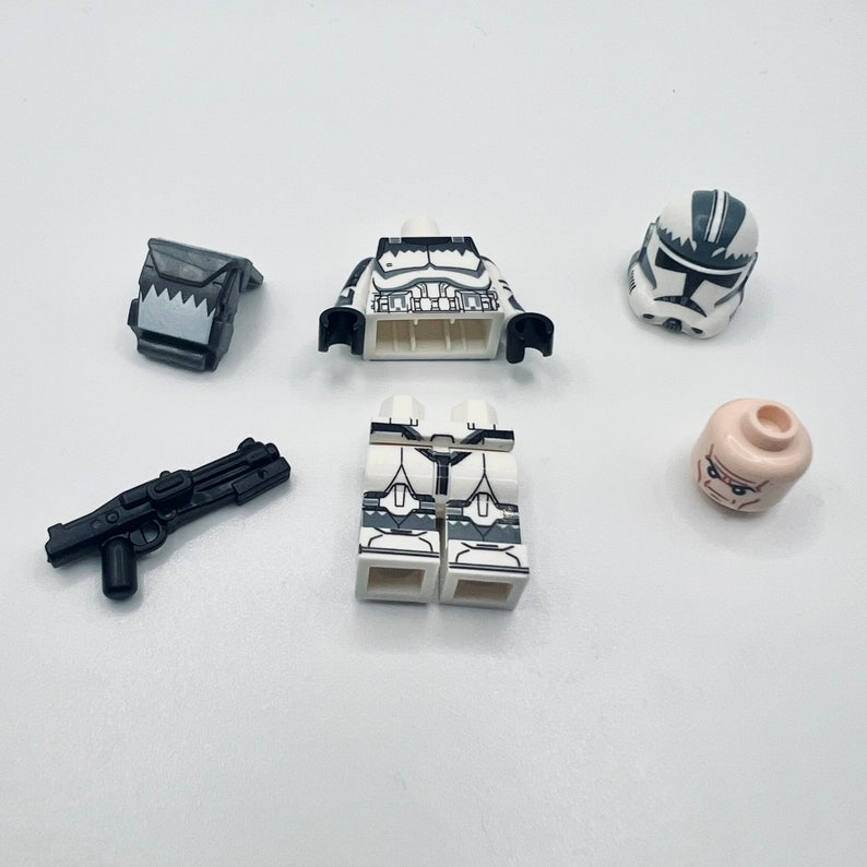 Wolfpack Trooper Phase 2 Custom Figure 104th Battalion Wolfpack Clone Trooper With DC-15S - Etsy