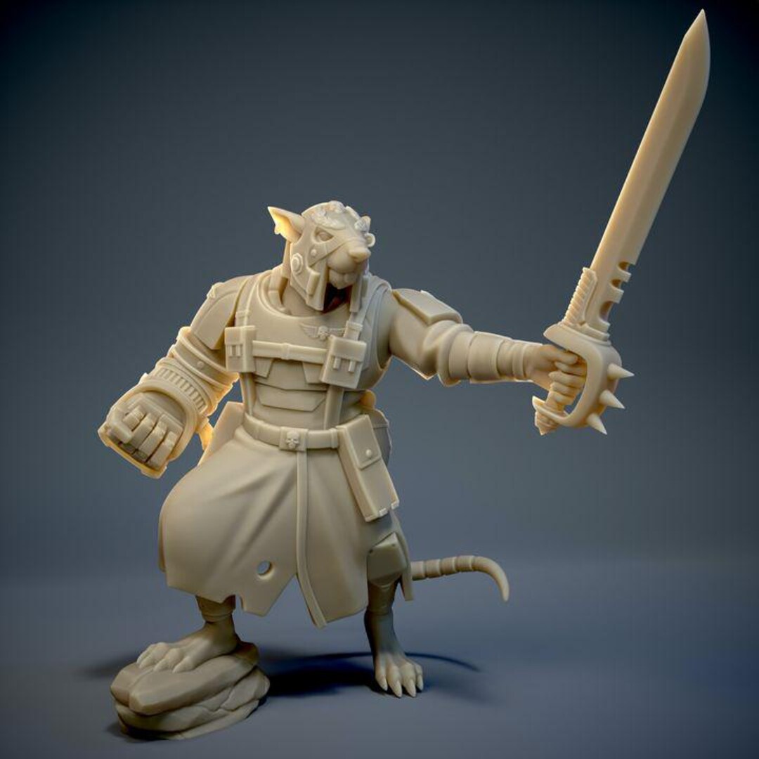 Rat Colonel Imperial Guard - Etsy