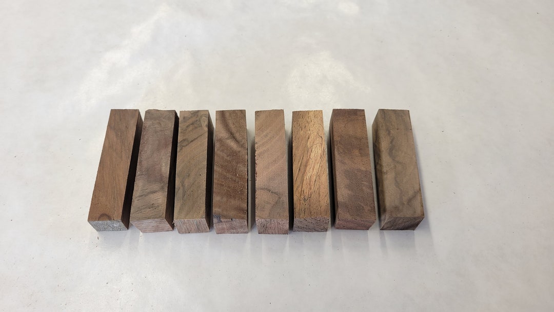 8 Walnut Burl Wood Pen Blanks - Etsy