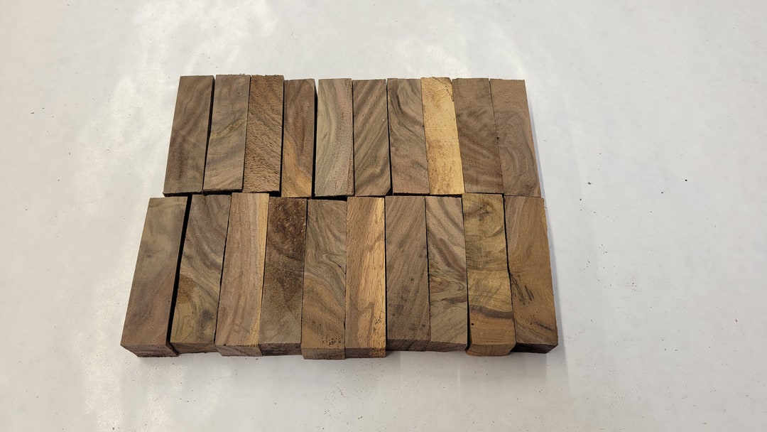 20 Walnut Burl Wood Pen Blanks - Etsy