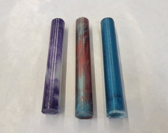 Pen Blanks for Turning Your Own Pen: Clockworks Transparent Resin Pen ...
