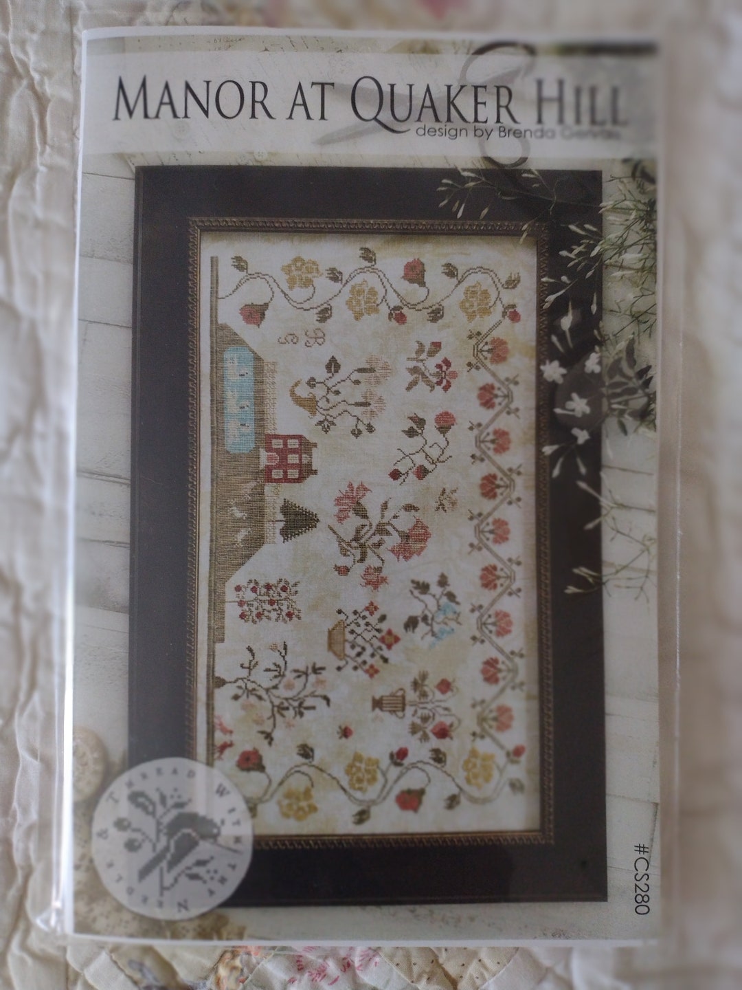Brenda Gervais Designs Counted Cross Stitch Pattern Manor at - Etsy