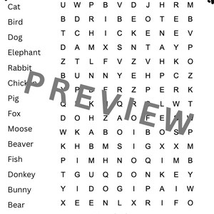 Animal Activity Book, Busy Book for Kids, Kids Worksheet Package WITH ...