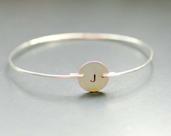 Personalized Jewelry, Stamped Bracelet, Initial Jewelry, Initial ...