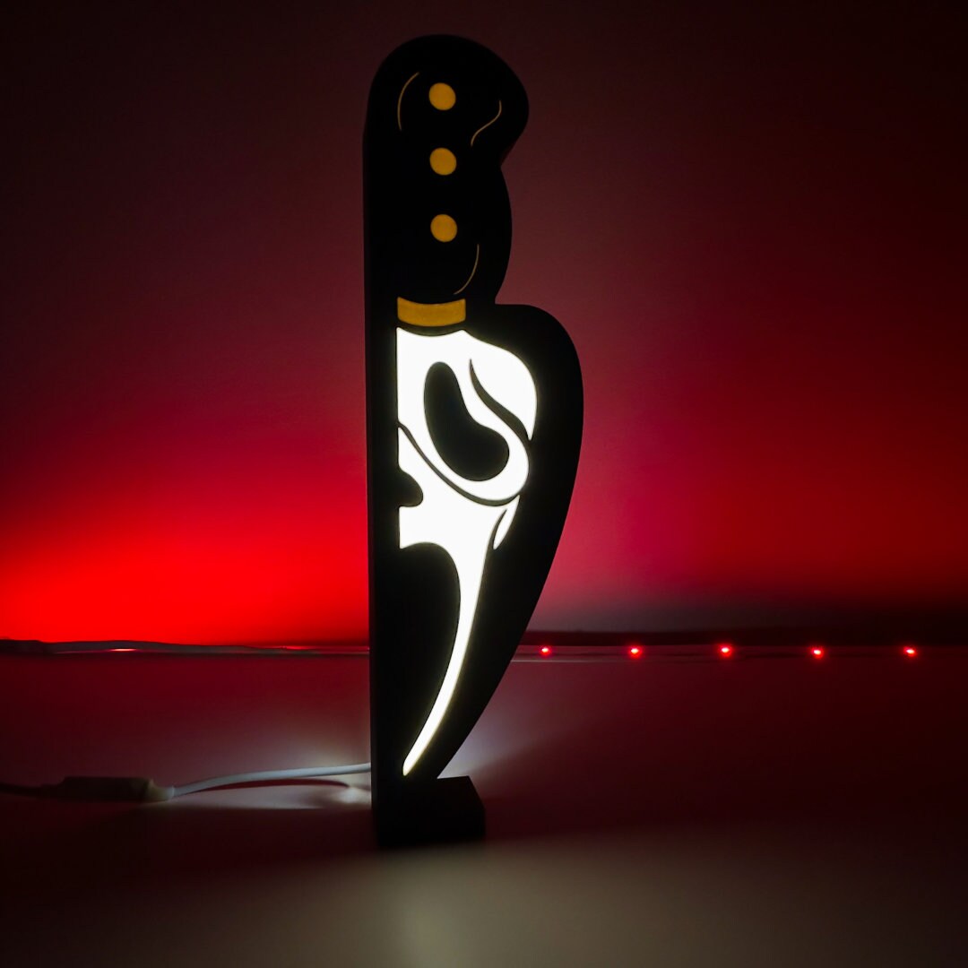 Scary Movie Light, Led Light, Led Lamp, Desk Lamp, Desk Light, Design ...