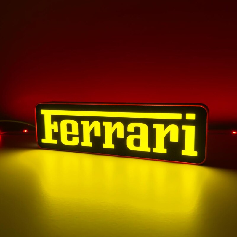 Ferrari Sign - Etsy