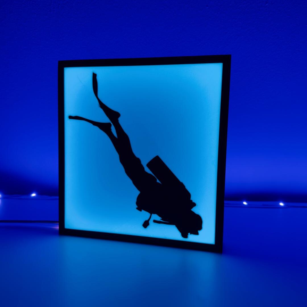 Sub Light, Scuba Light, Scuba Light Box, Led Lamp, Led Lightbox ...