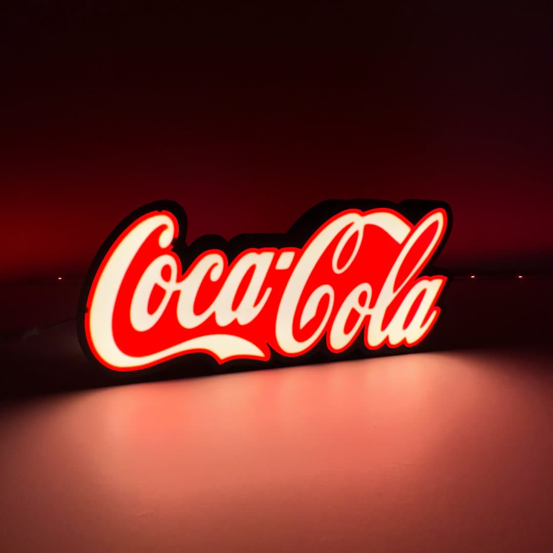 Coca Cola LED Lamp Coca Cola LED Light Bar Lamp Drierable Lamp Night ...