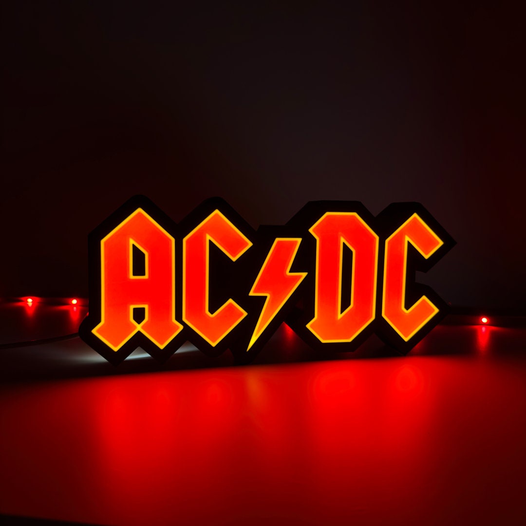 ACDC Led Lamp, Led Light, Desk Light, Room Light, Night Light, Rock ...