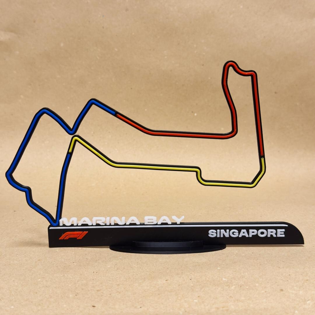 F1 Circuit Singapore, F1 Circuit, Formula 1, F1, Racing Circuit - Etsy