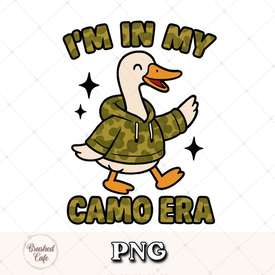 Camo Goose Png, Camo Png, Hunting Png, Silly Goose Png, Hunting Tshirt ...