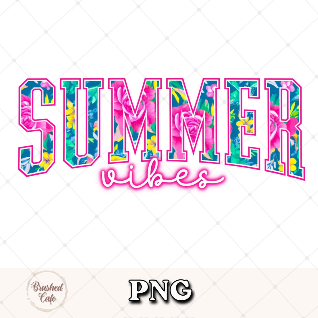 Retro Summer Png, Preppy Summer Vibes Png, Summer Beach Shirt, Retro ...